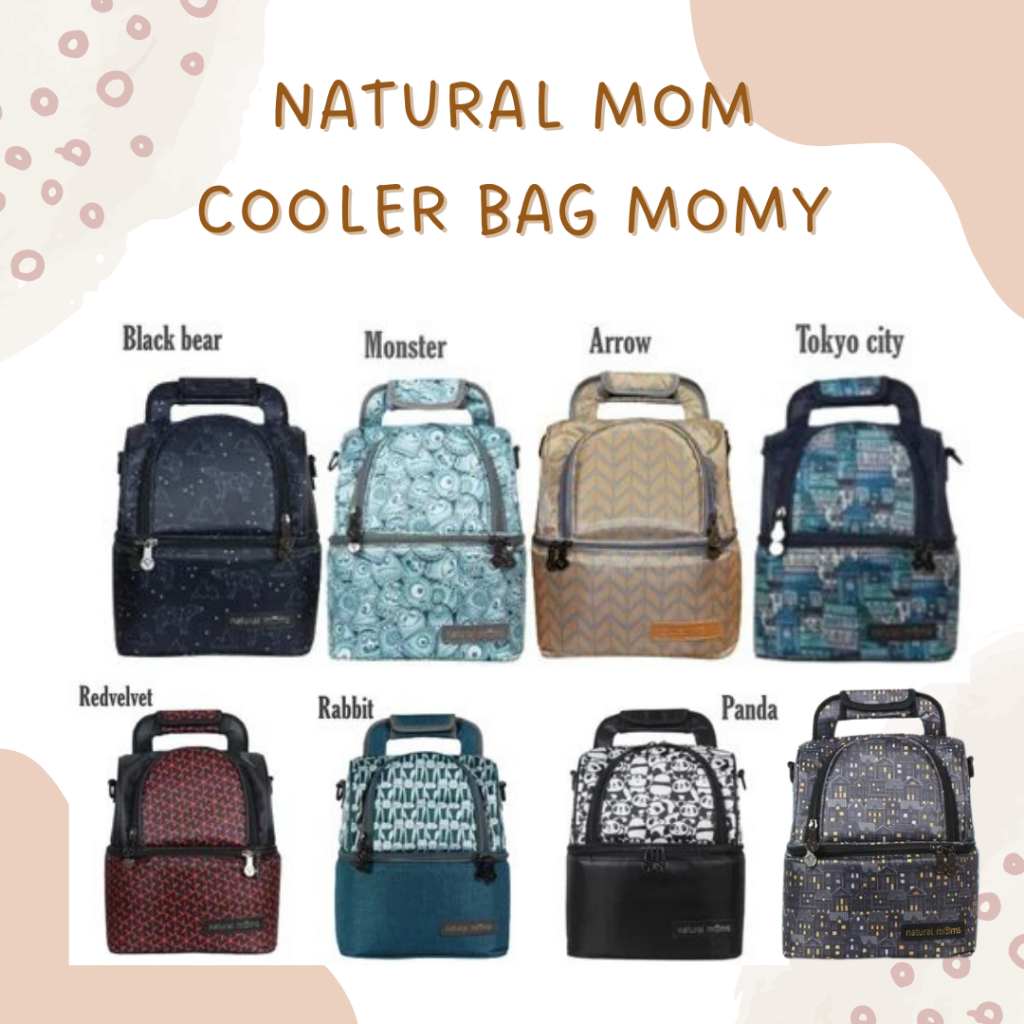 (READY STOCK) NATURAL MOMS MOMY COOLER BAG 2 in 1 SLING & BACKPACK ...