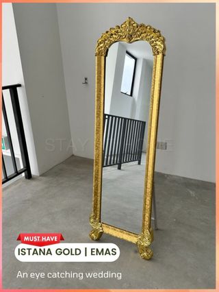 Vintage Wedding Mirror Cermin Welcome Board Wedding Antique Mirror ...