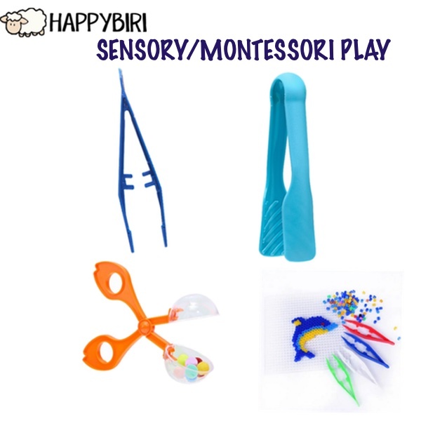 Plastic Tweezer Clip and Catcher Tong For Kids Montessori Play ...