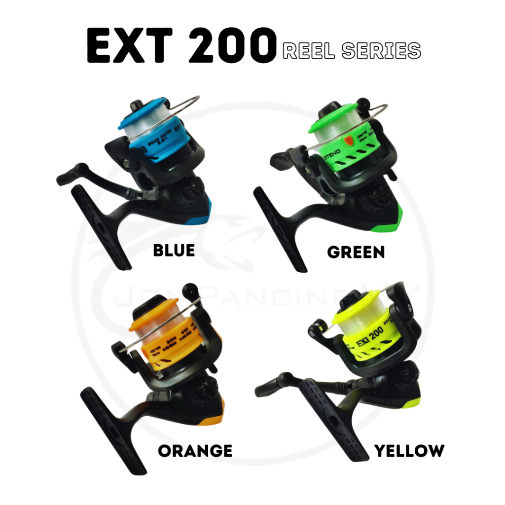 EXTEND EXT 200 Series Spinning Fishing Prawn Reel Mesin Udang Pancing ...