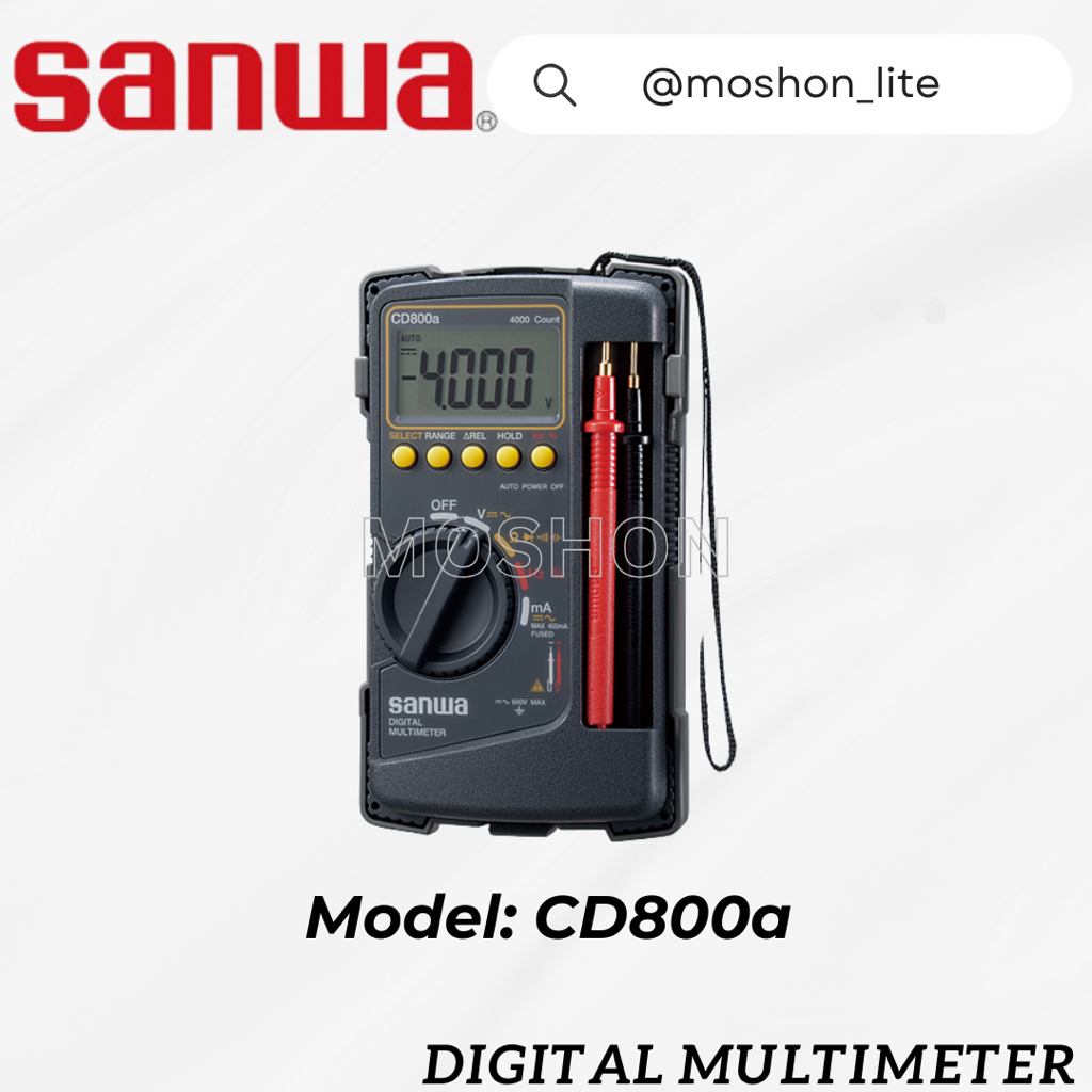 SANWA CD800a Digital Multimeter | Shopee Malaysia