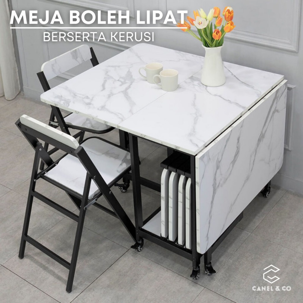 Portable Folding Dining Table DIY Small Apartment Home Living ...