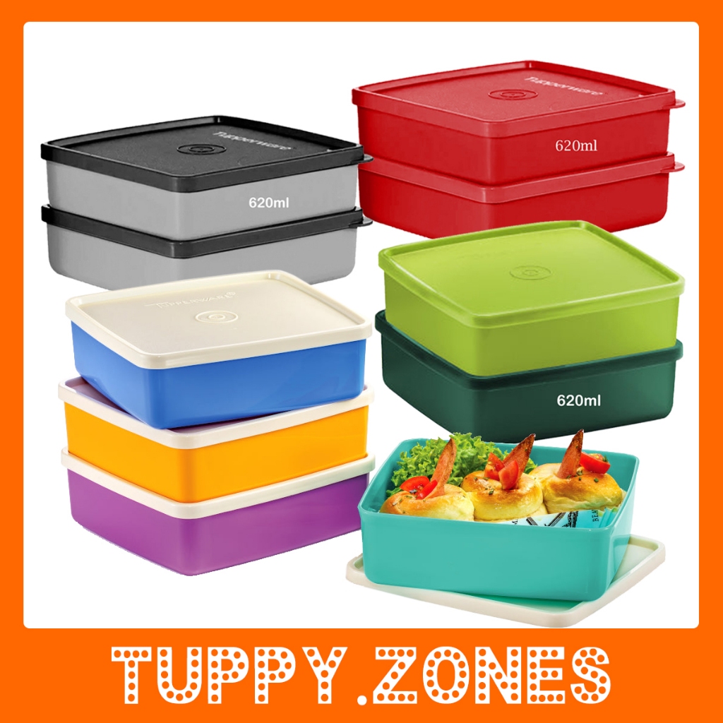 Tupperware Large Square Away Collection | Shopee Malaysia