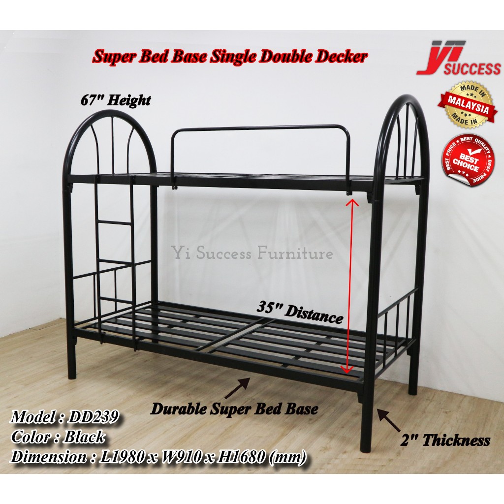 Yi Success Super Bed Base Single Metal Double Decker / Super Base ...