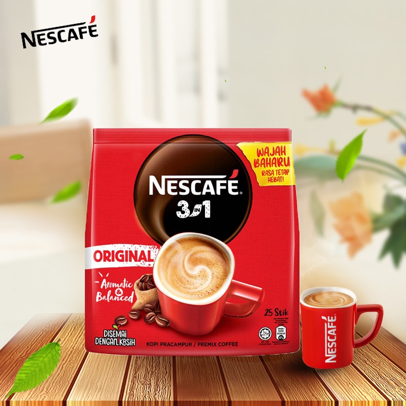 Nescafé 3 In 1 Coffee Original 25-sticks Expire onwards >06_2025 ...