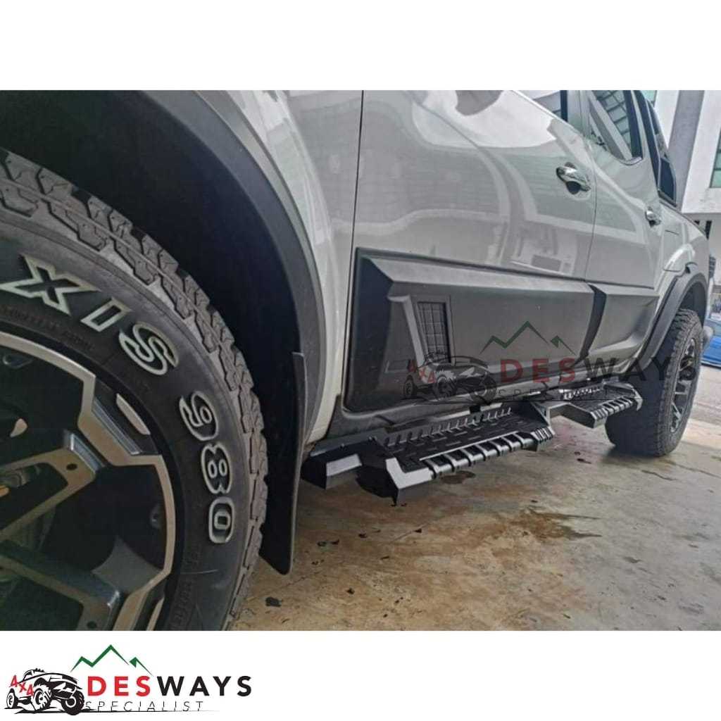FORCE 4WD V18 SIDE STEP FOR ISUZU D-MAX DMAX | Shopee Malaysia