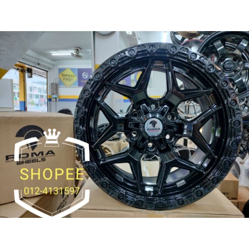 NEW SPORT RIM 18 INCH 4X4 RM2680 4PC R HARGA HILUX FORTUNE FORD RANGER ...