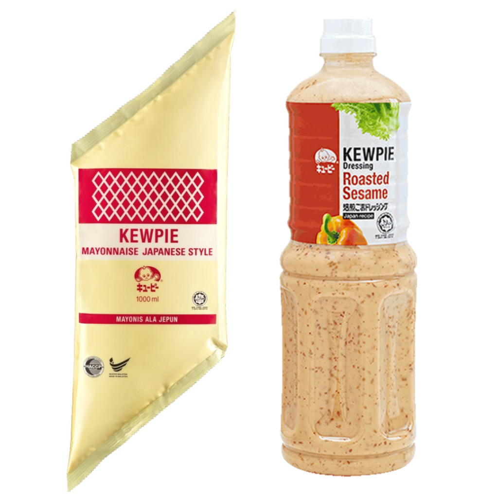 [Halal] Kewpie Mayo / Roasted Sesame Dressing Sauce 1L (1000ml ...