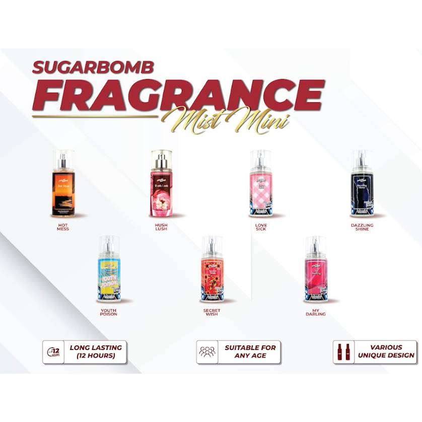 Sugarbomb original HQ Fragrance Mist 80ml/170ml | Shopee Malaysia