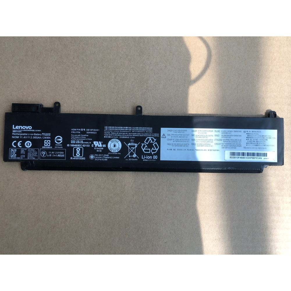ORIGINAL LENOVO THINKPAD T460S BATTERY SB10F46461 00HW023 | Shopee Malaysia