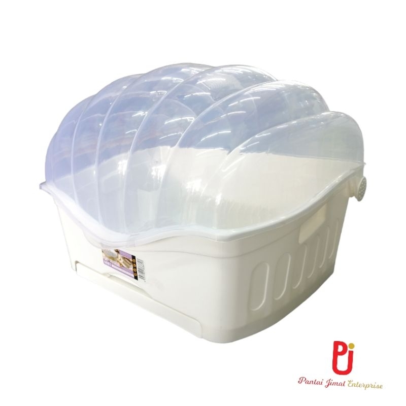 Kitchen Disk Rak With Cover /Tempat Letak Pinggan/Bekas bertutup ...