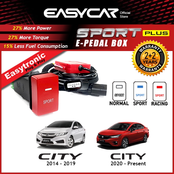 Honda City 2014 - 2023 EASYCAR E-Pedal GR Plus Box Accelerator Pedal Car Electronic Throttle ...