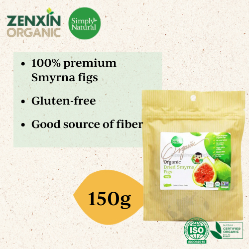 ZENXIN Organic Dried Smyrna Figs Turkey (150g) | Shopee Malaysia