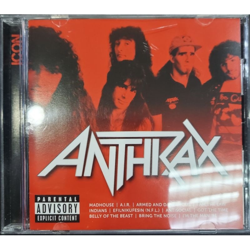 Anthrax - Icon (Album CD) | Shopee Malaysia