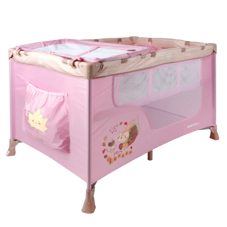 Sweet Cherry SC677 Panda Playpen Portable Cot Travel Cot Foldable ...