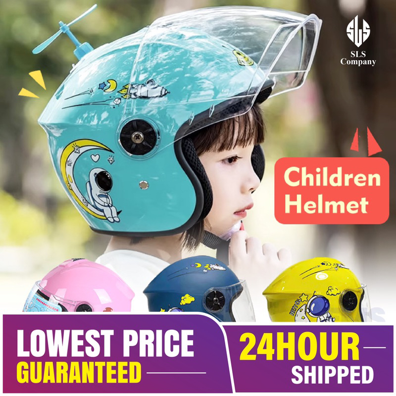 🇲🇾Helmet Budak Kids Helmet Motorcycle Children Security Motorcycle ...