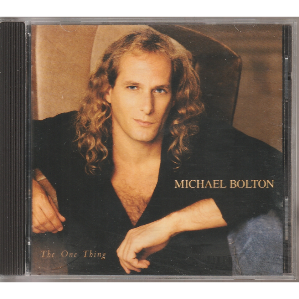 CD MICHAEL BOLTON : THE ONE THING 1993 ( ORIGINAL ) | Shopee Malaysia