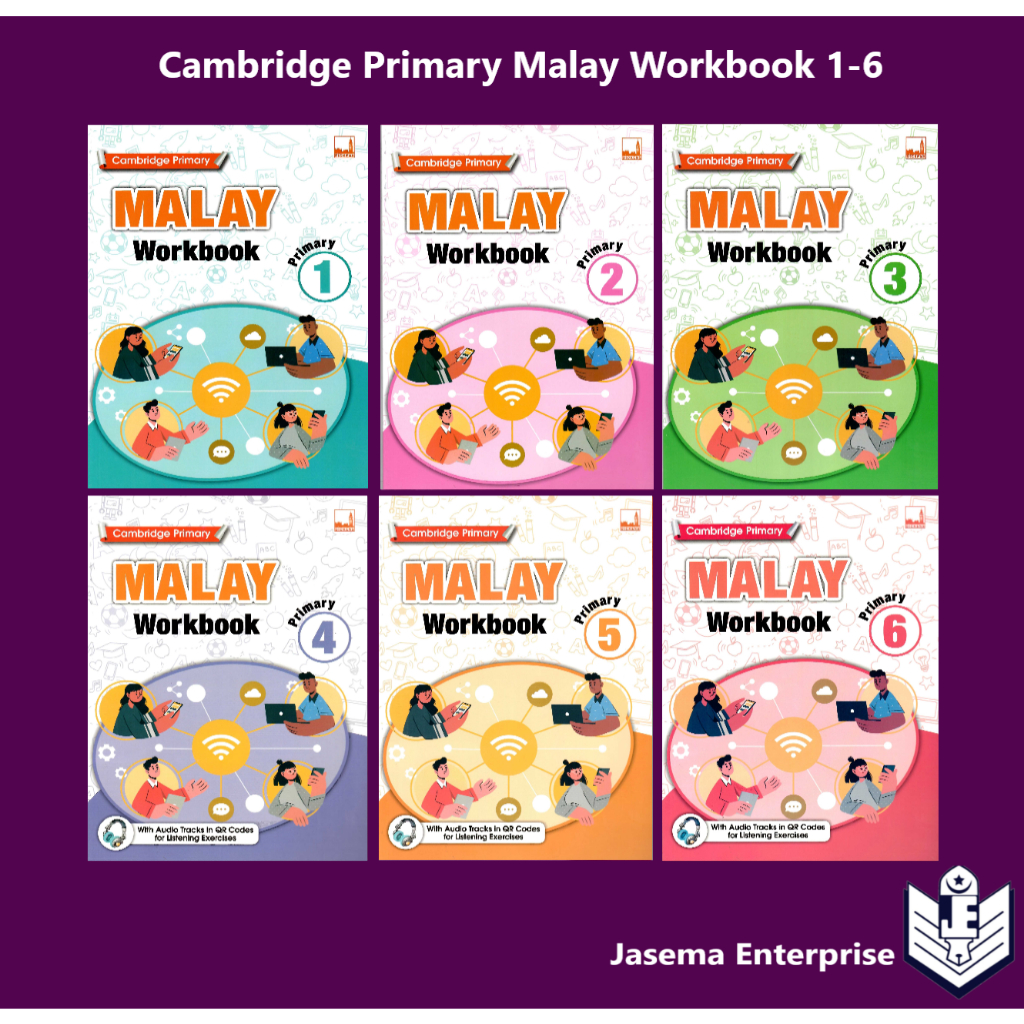 Cambridge Primary Malay Workbook 1-6 | Shopee Malaysia