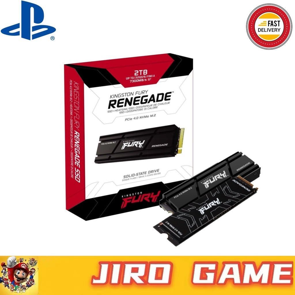 Kingston Fury Renegade Gen4 NVMe M2 SSD 1TB & 2TB | Internal SSD for ...