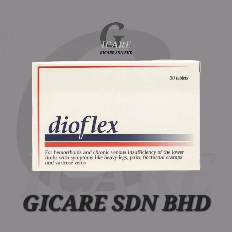 DIOFLEX TABLET 30TAB BOX Untuk buasir dan kekurangan vena jangka ...