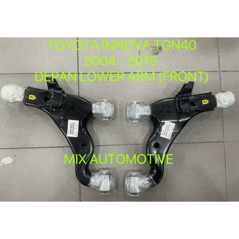 100% Original Toyota Innova TGN40 2004-2015 Front Depan Lower Arm Kiri ...