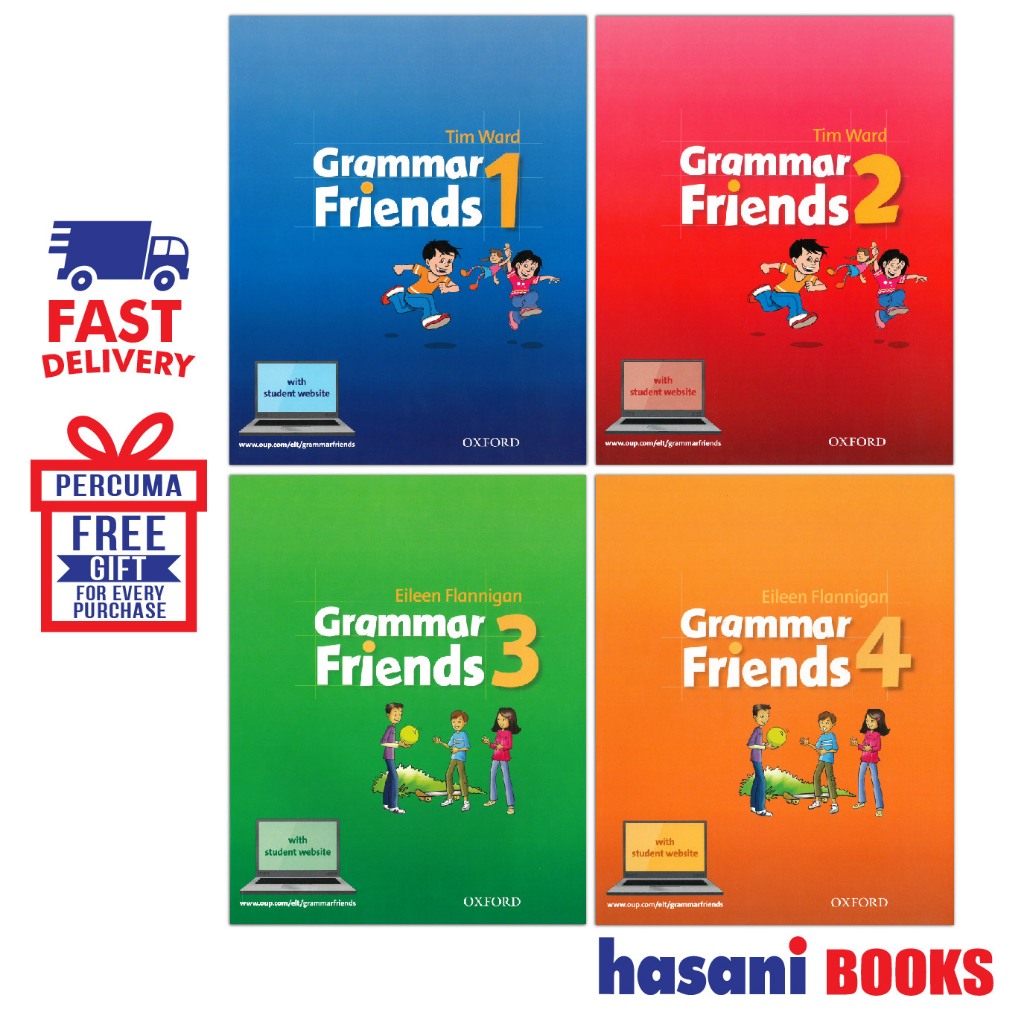 Hasani Oxford Grammar Friends Book 1-6 (For 6-12 Years) | Shopee Malaysia