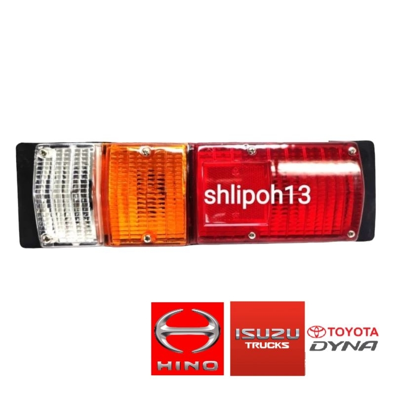 Hino Dutro/Toyota Dyna/Isuzu Rear Tail Lamp Assy/Cover (RH/LH) | Shopee ...