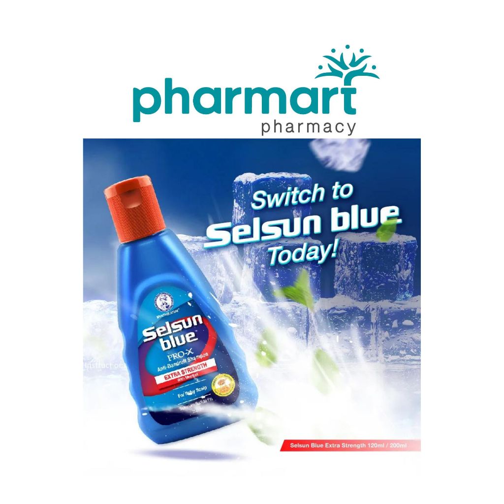 SELSUN BLUE EXTRA STRENGTH WITH MENTHOL 200ML | Shopee Malaysia