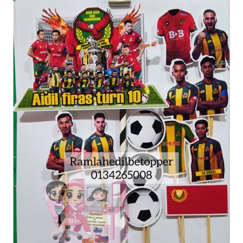 TOPPER CAKE TEMA BOLA | Shopee Malaysia