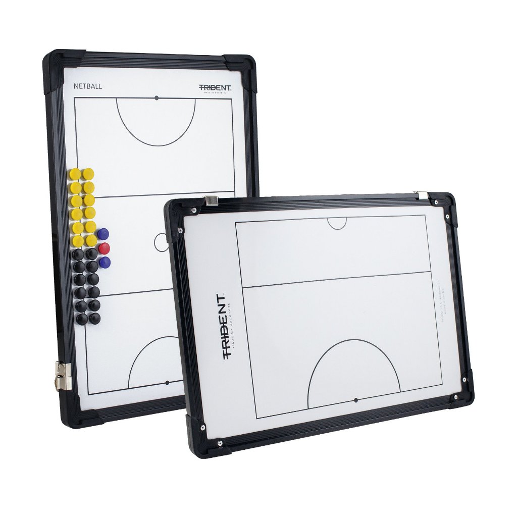 TRIDENT LARGE MAGNETIC COACHING BOARD – NETBALL (30 X 45CM) | Shopee ...