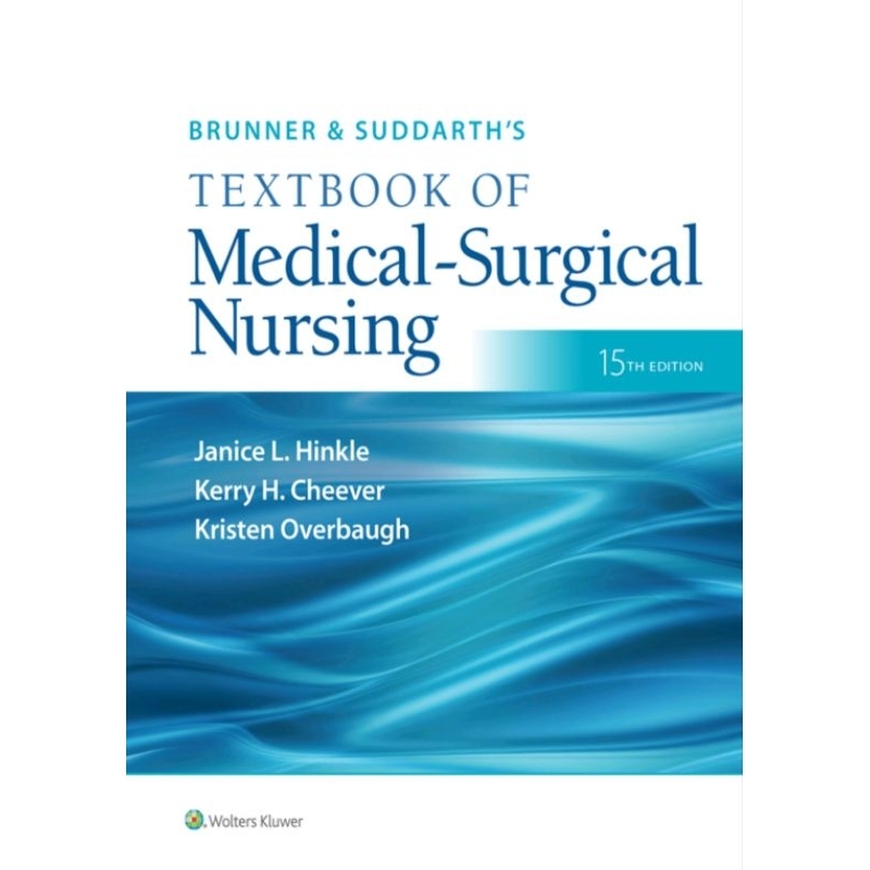 Brunner & Suddarth's Textbook of medical surgical 15th edition | Shopee ...