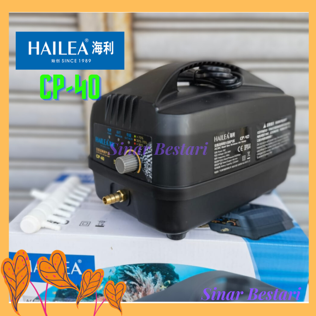 HAILEA CP60 80W 60L/min CP70 CP40 AC/DC Air Pump ACDC Pam 120 28W 60L ...
