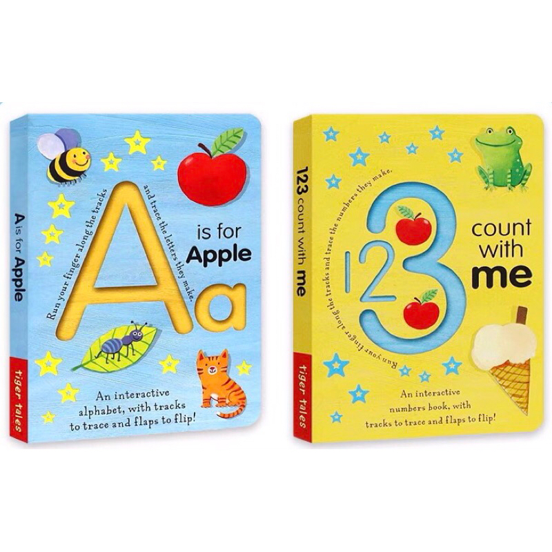 【MaryamBOOKS LIVE 11PM】 A is for Apple / 123 Count with Me Smart Kids ...