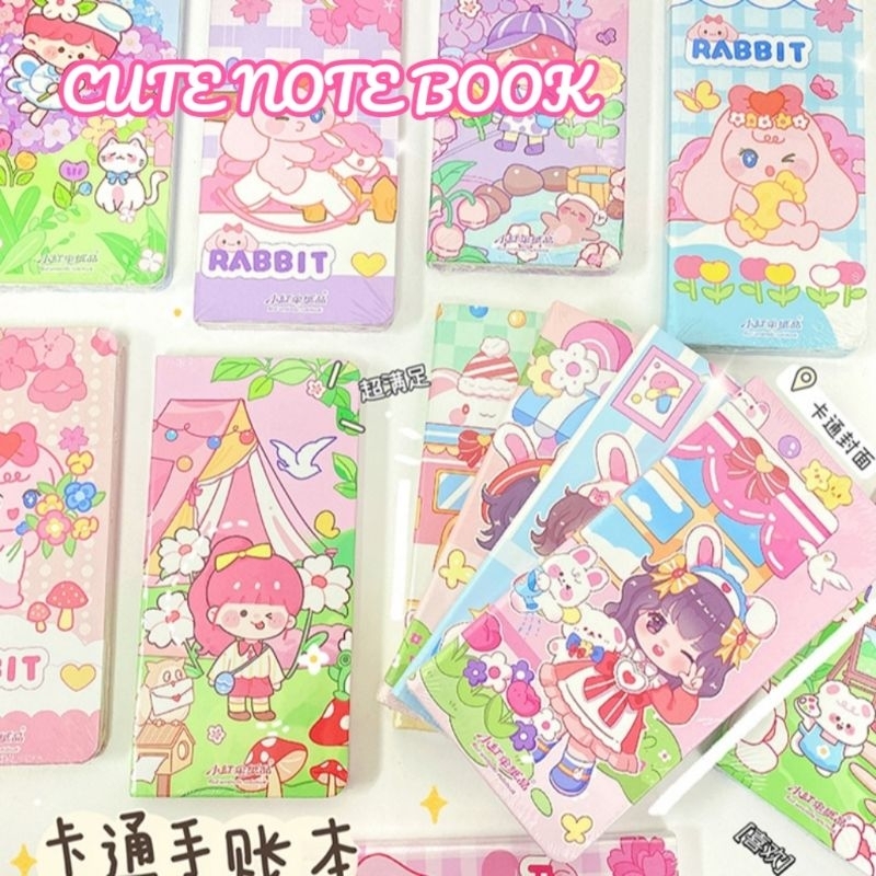 Cute Hard Cover Note Book Scrapbook Dairy Journal Kawaii Magnetic ...