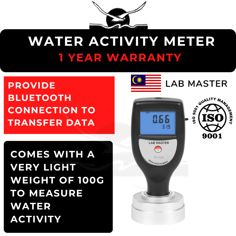 LAB MASTER/MALAYSIA Digital Handheld Water Activity Meter 0-1.0aw for ...