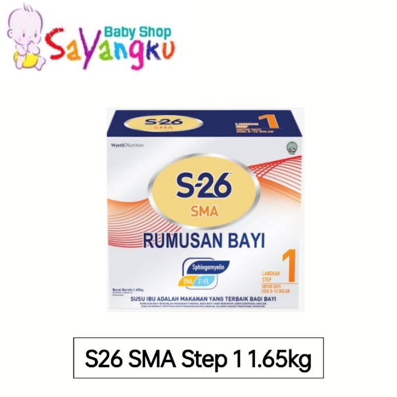 Wyeth S26 Sma Step 1 - 1.65kg | Shopee Malaysia