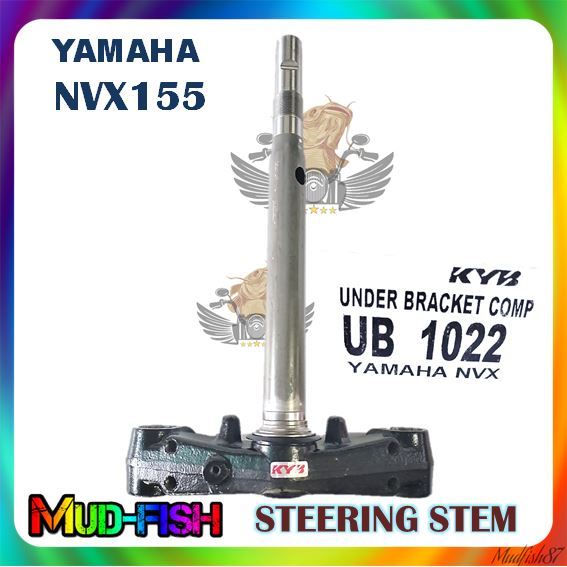 ORIGINAL KYB YAMAHA NVX155 NVX STEERING STEM | UNDER BRACKET COMP ...