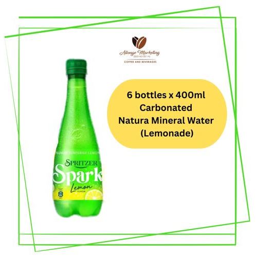 SPRITZER SPARKLING MINERAL WATER LEMON 6 X 400ml (Allonge Marketing) | Shopee Malaysia