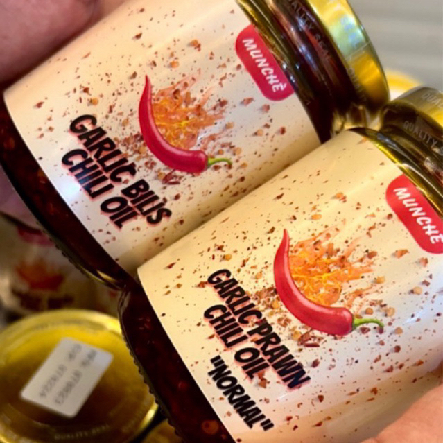[New Product] GARLIC CHILI OIL BY MUNCHÈ BILIS/PRAWN GARLIC CHILI OIL ...