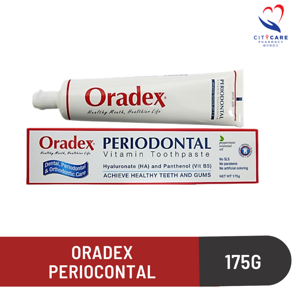 ORADEX Periodontal Vitamin ToothPaste 175g | Shopee Malaysia