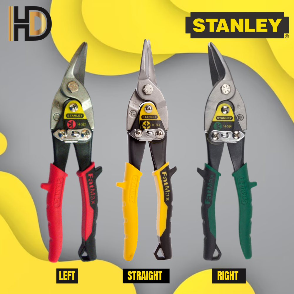 STANLEY Aviation Snips / Zinc Cutter / Straight & Left & Right / 14562 ...