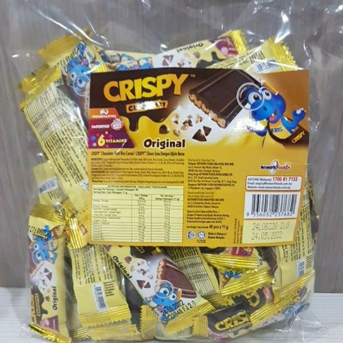 Original !!! CRISPY CHOCOLATEY 11GX40PCS | Shopee Malaysia