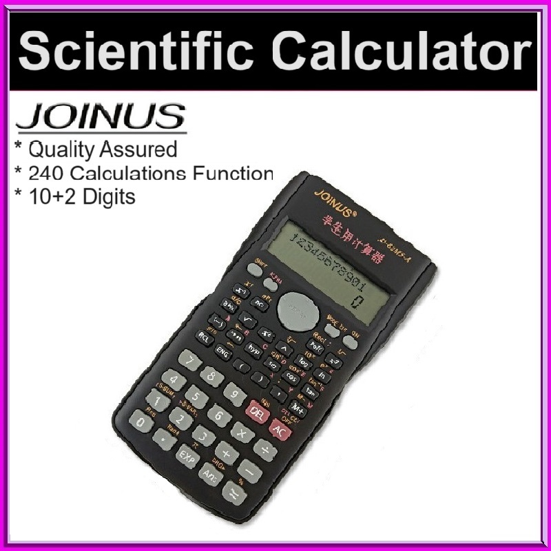 JOINUS Scientific Calculator JS82MS5 / 240 Calculation Fuctions / For ...
