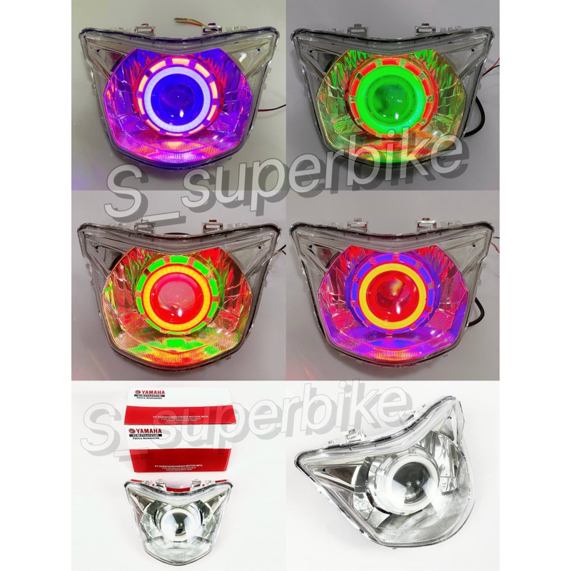 YAMAHA Y15ZR Y15 V1 INDONESIA HEAD LAMP PROJECTOR EAGLE EYE LAMPU DEPAN LIGHT SIGNAL BRAKE TAIL ...