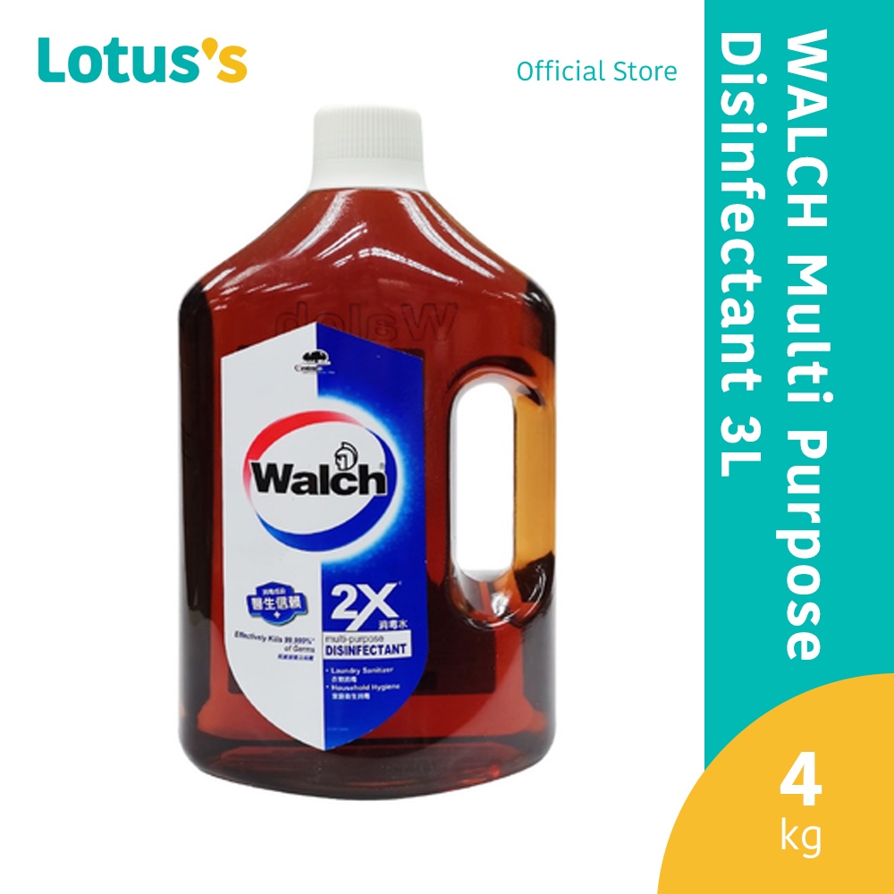 WALCH MultiI Purpose Disinfectant 3L | Shopee Malaysia
