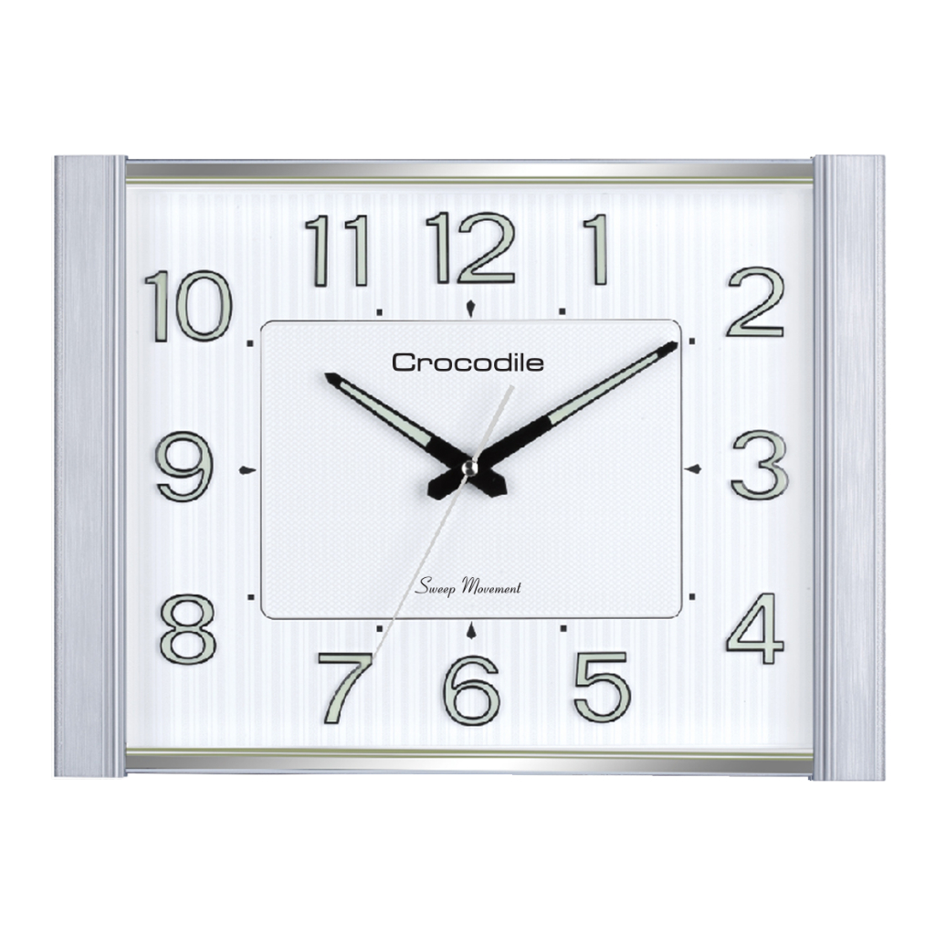 Crocodile 42.7 x 32 x 5 cm Sweep Movement 3D Luminous Numerals ...