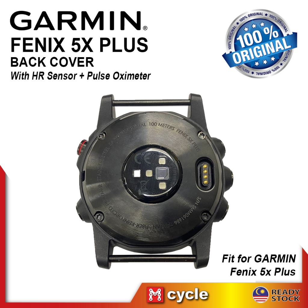 GARMIN Fenix 5X Plus GPS Watch Casing Replacement Body Back Case Heart ...