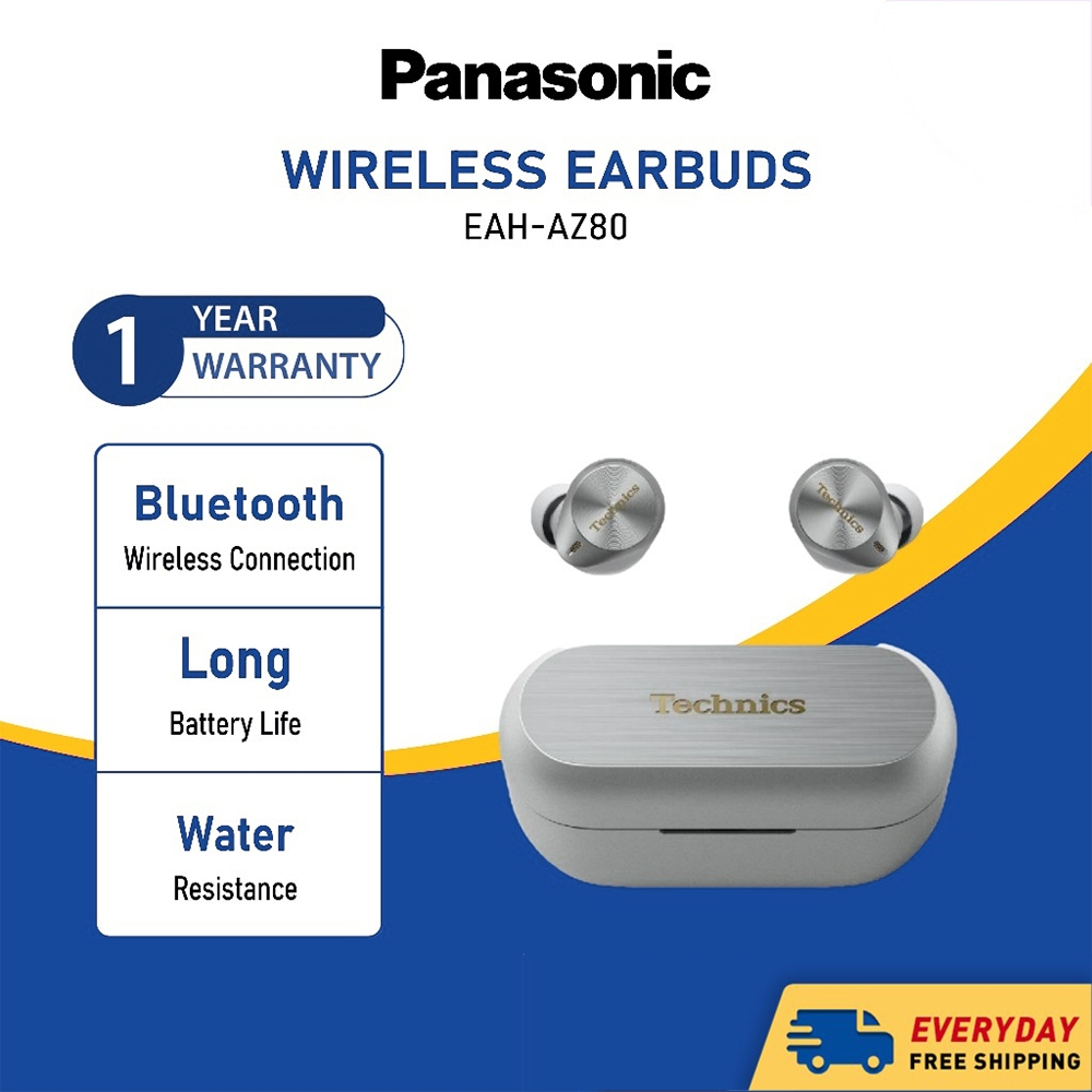 Panasonic Technics Eah-Az80 Ipx4 - Bluetooth True Wireless Earbuds ...