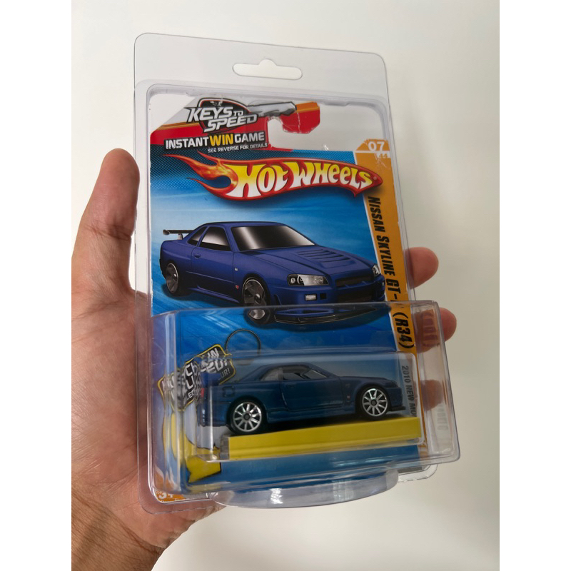 November 11.11 promotion!! Hot Wheels Keys to Speed Nissan Skyline R34 ...