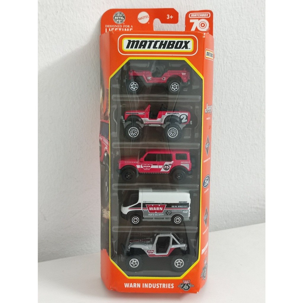Matchbox Warn Industries 5 pack - Willys Jeep, International Scout ...